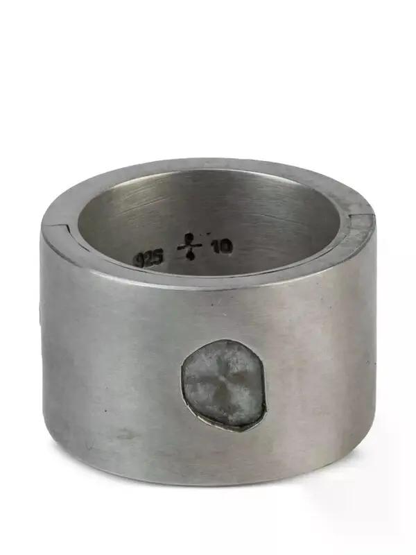 PARTS OF FOUR Sistema Diamond Ring - Silver