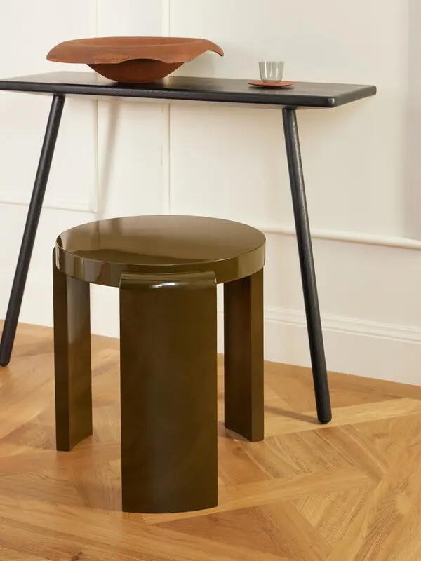 LOUISE ROE Spina Beechwood Stool
