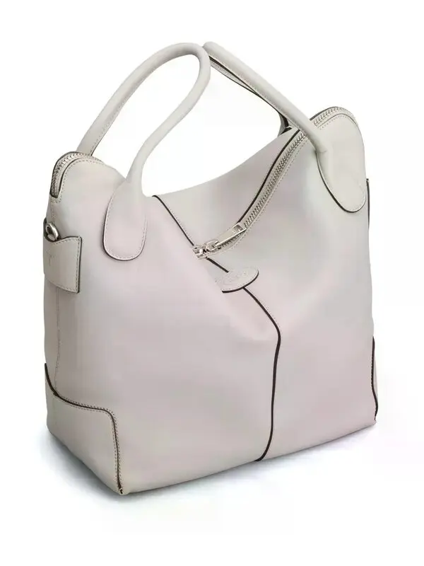 TOD'S Medium Tote Bag - Grey
