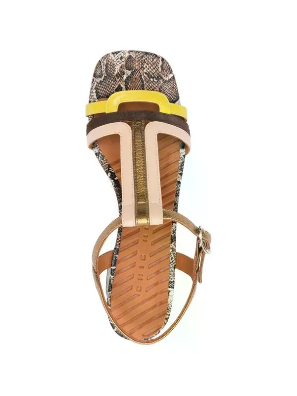 Chie Mihara T-strap Sandals