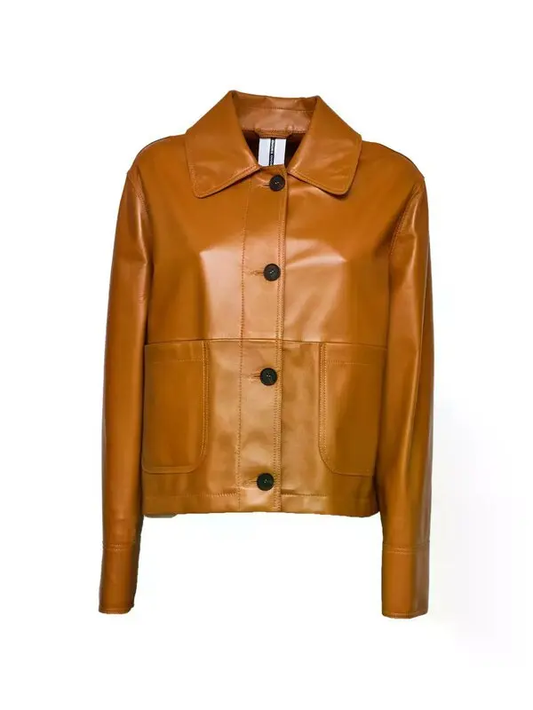 SWORD 6644 Buttoned Jacket - Orange