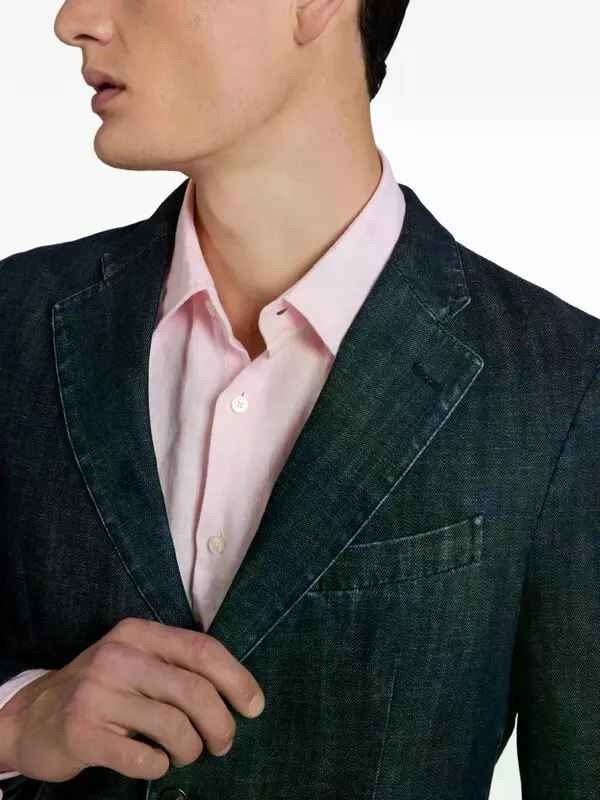 SLOWEAR Denim Slim Blazer