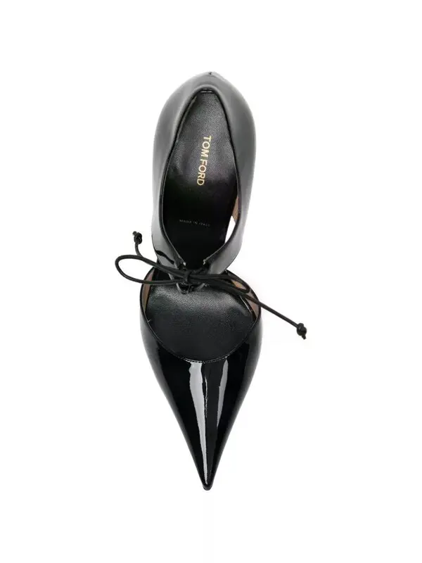 TOM FORD 85mm Leather Pumps With Tie Fastening