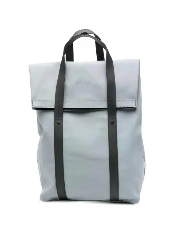 Rains Two Way Tote Backpack With Tote Bag - Grey