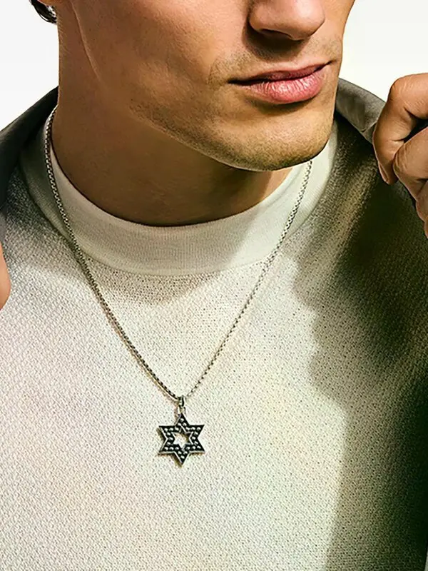 John Hardy Sterling Star Pendant Necklace - Silver