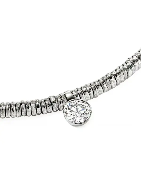 John Hardy Heishi Diamond Necklace
