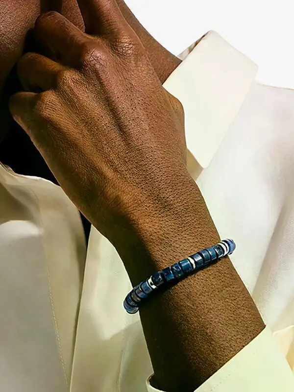 John Hardy Heishi Lapis Lazuli Bracelet