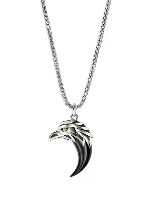 John Hardy Eagle Legends Sterling Necklace - Silver