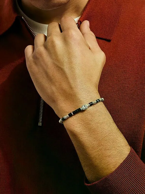 John Hardy Heishi Diamond Bracelet