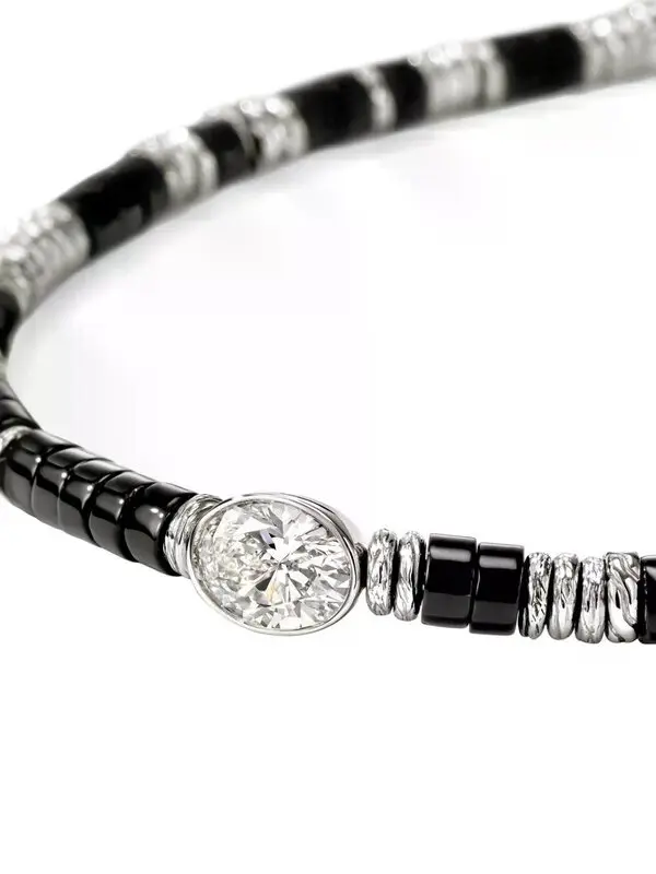 John Hardy Heishi Diamond Bracelet