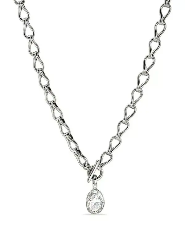 John Hardy Lovestruck™ Diamond Oval Pendant Necklace