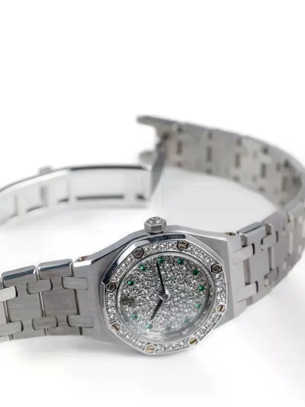 AUDEMARS PIGUET Royal Oak Diamond And Emerald Watch