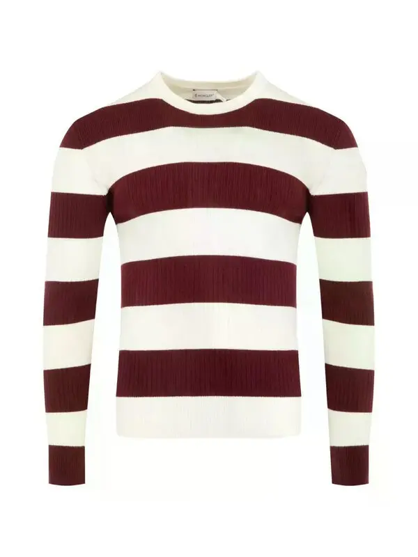 Moncler Striped Crew Neck Sweater