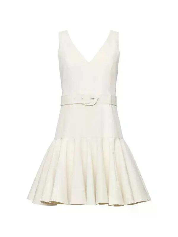 Cinq À Sept Maeva Belted Dress - White