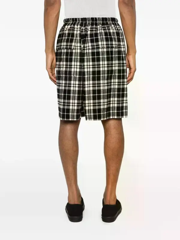 Rick Owens Elasticated Waistband Kilt Shorts