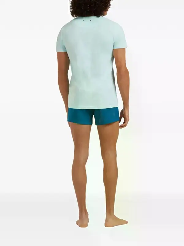 Vilebrequin Round-neck Whale-print T-shirt