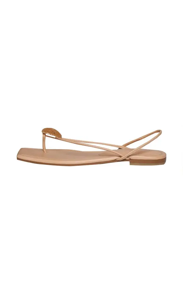 Johanna Ortiz Talisman Leather Sandals