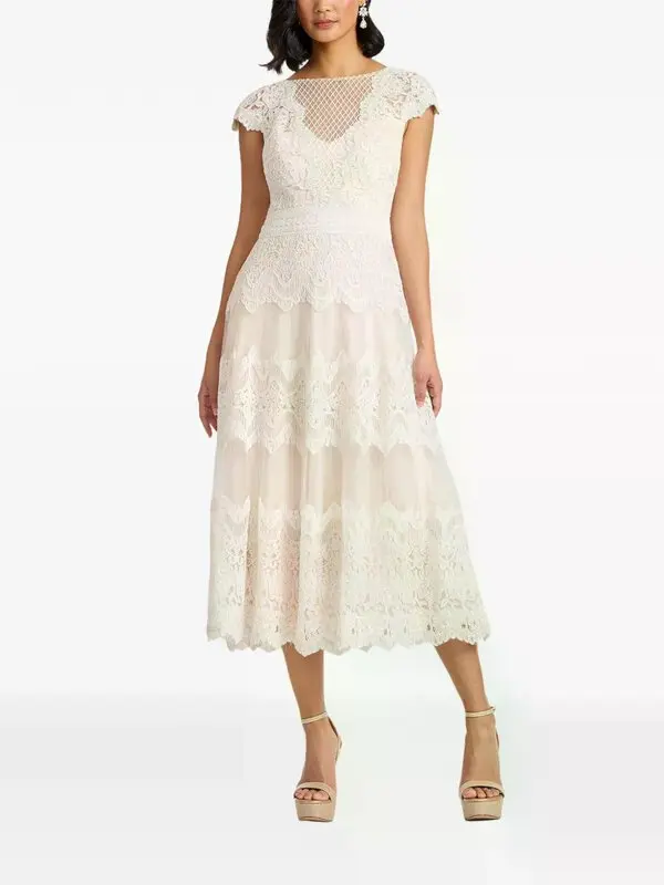 Tadashi Shoji Lace Tiered Dress