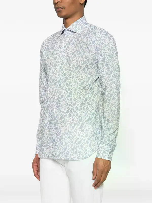 BARBA NAPOLI Dandy Life Floral Shirt