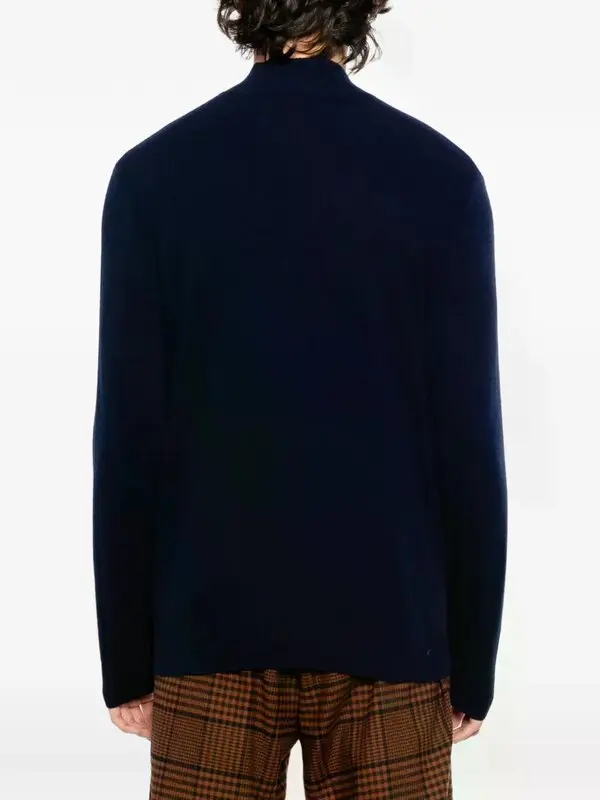 N.peal Mayfair Cashmere Turtleneck Sweater - Blue