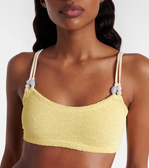 Hunza G Cassie Beaded Bikini