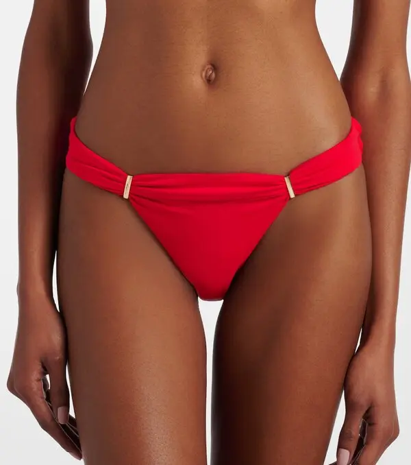 Melissa Odabash Positano Bikini Bottoms - Red