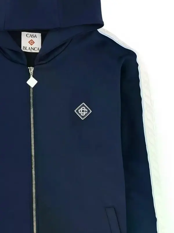 Casablanca Hooded Zip Jacket
