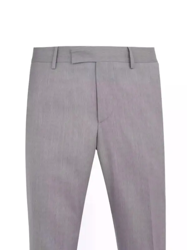 LARDINI Buttoned Wool Trousers