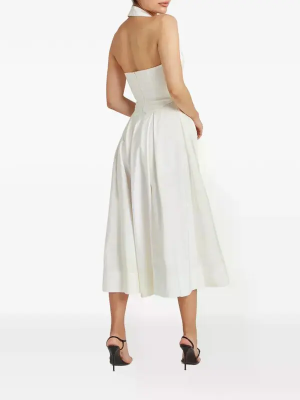 TEMPERLEY LONDON Elodie Halter Dress - Neutrals
