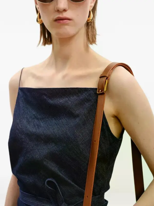 LESS Fitted Waist Slip Dress