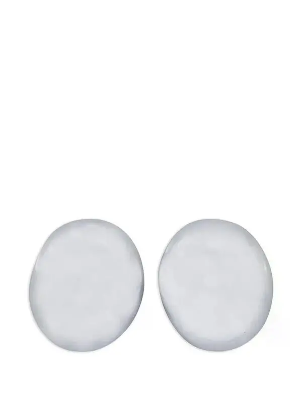 Federica Tosi Isa Domed Earrings - Silver