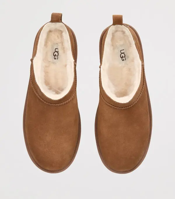 UGG Suede Classic Micro Boots - Beige