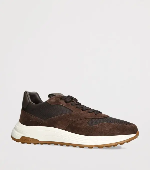 Hogan Suede Hyperlight Sneakers - Brown