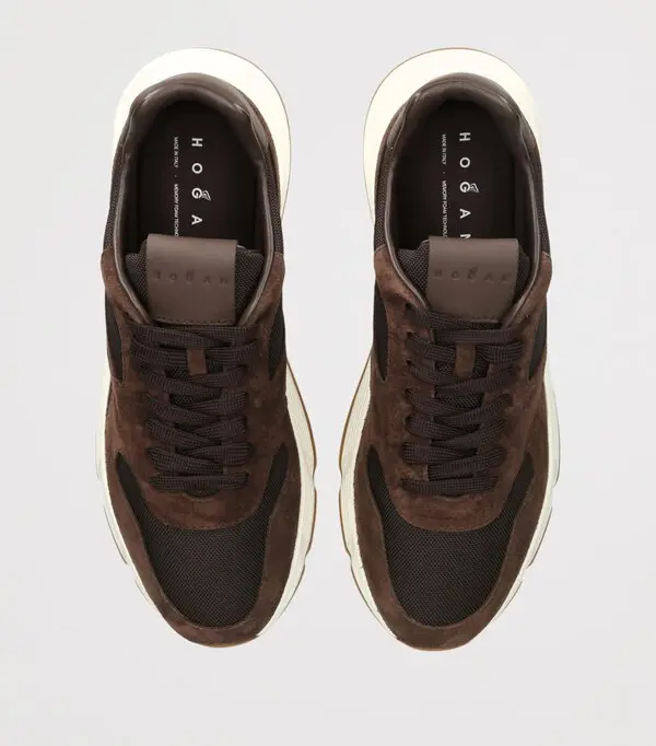Hogan Suede Hyperlight Sneakers - Brown