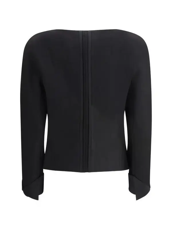 Chloé Collarless Fitted Jacket