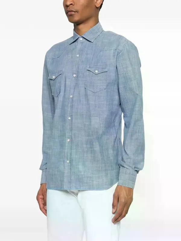 BARBA NAPOLI Button-fastening Shirt