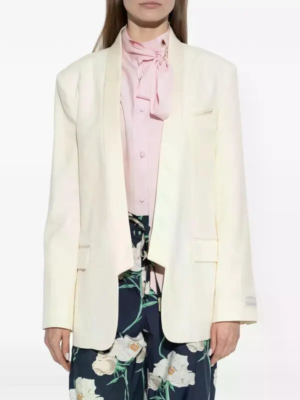 Kenzo Shawl Lapel Pocket Blazer