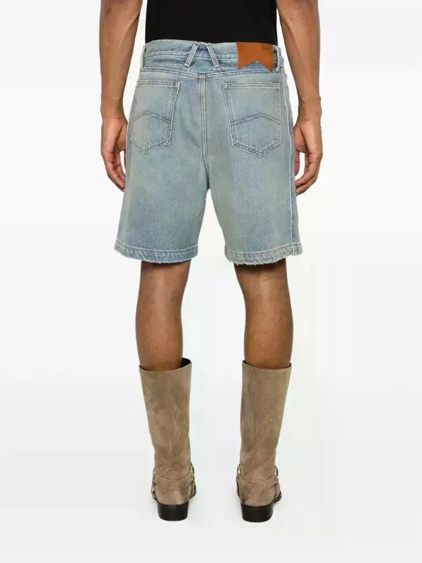 Rhude Buttoned Denim Shorts