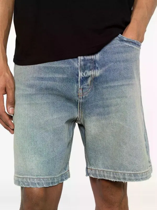 Rhude Buttoned Denim Shorts