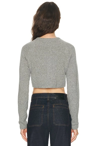 Khaite Steph Cashmere Cardigan - Fog