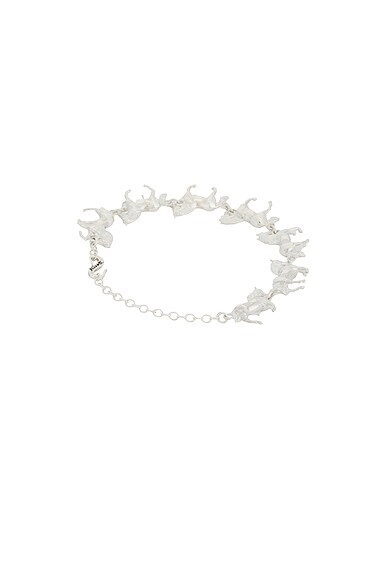 MAPLE Stampede Bracelet In Sterling Silver - Silver 925