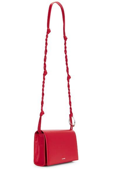 JIL SANDER Tangle Horse Shoe Wallet On Strap