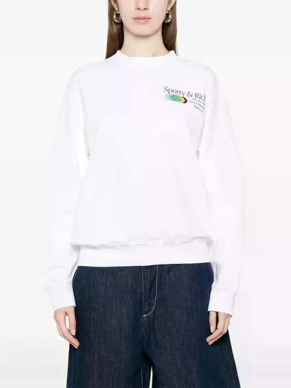 Sporty & Rich Invitational Crewneck Sweatshirt