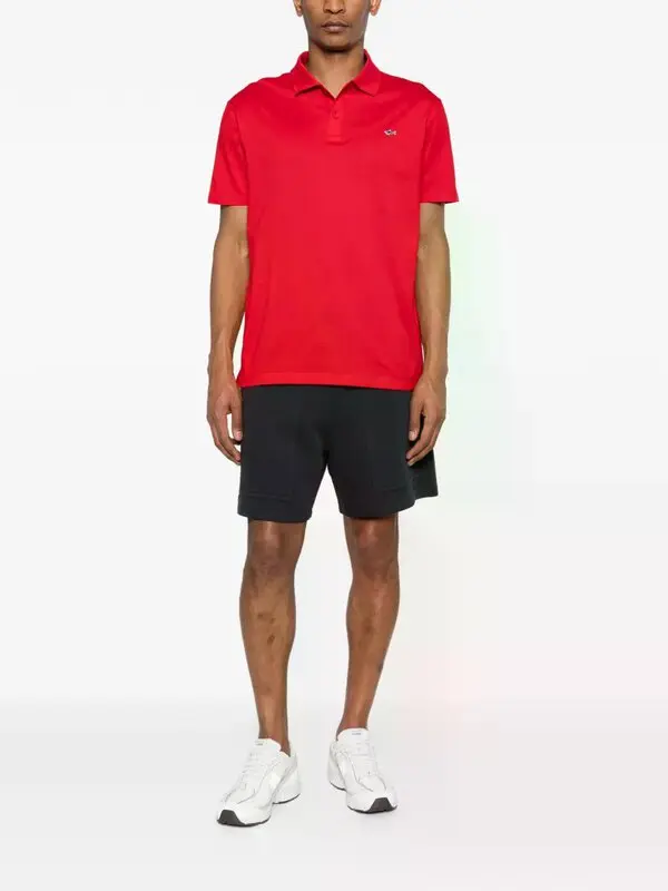 Paul & Shark Short-sleeve Logo-detail Polo Shirt