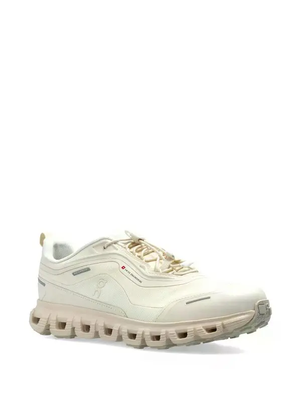 On Textured Drawstring Sneakers - Neutrals