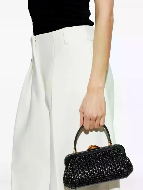 Cult Gaia Mini Zuma Woven Tote Bag
