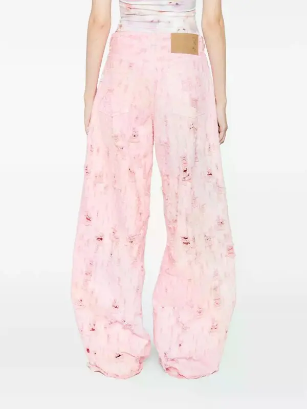HAIKURE Bethany Bull Distressed Jeans