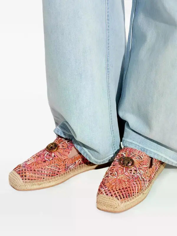 Kurt Geiger Woven Logo-plaque Espadrilles