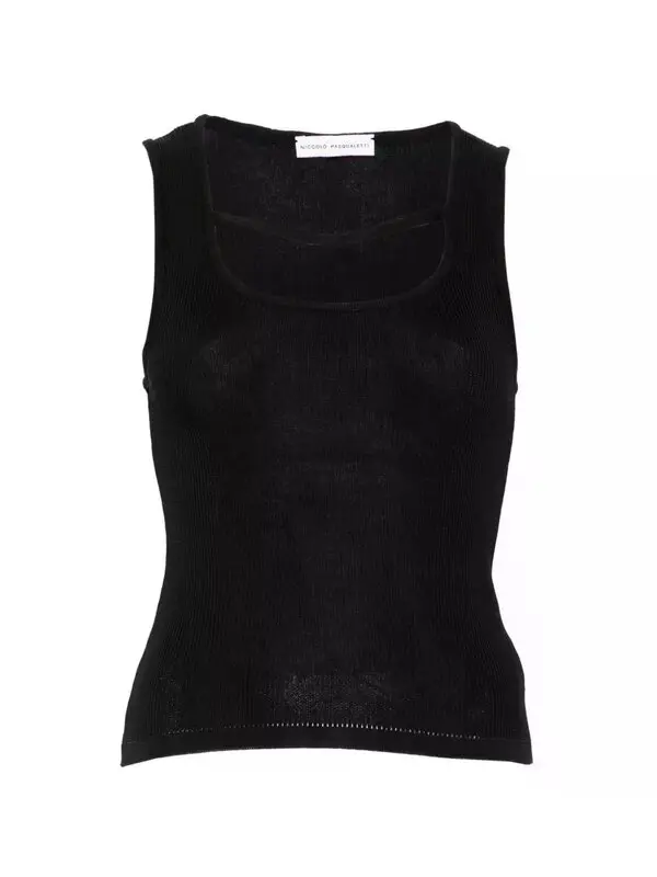 NICCOLO PASQUALETTI Ribbed Knit Tank Top