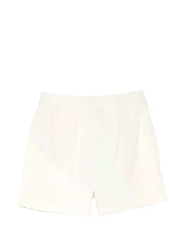 Maison Kitsuné Textured Organic Cotton Shorts